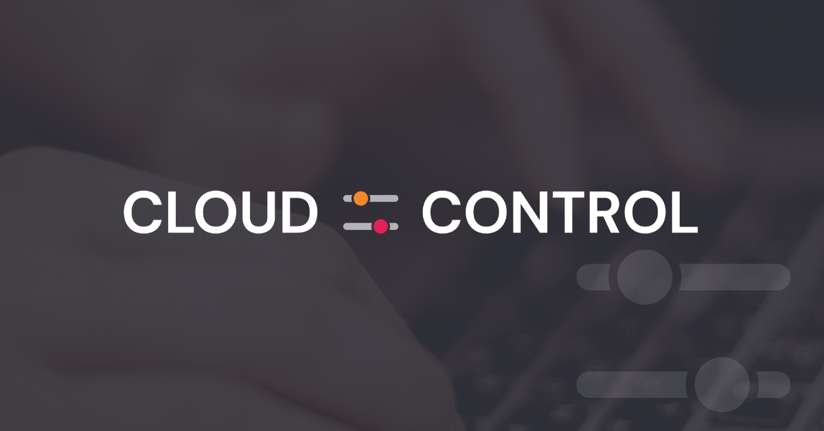 Cloud Control å sikre «best practice» | Point Taken